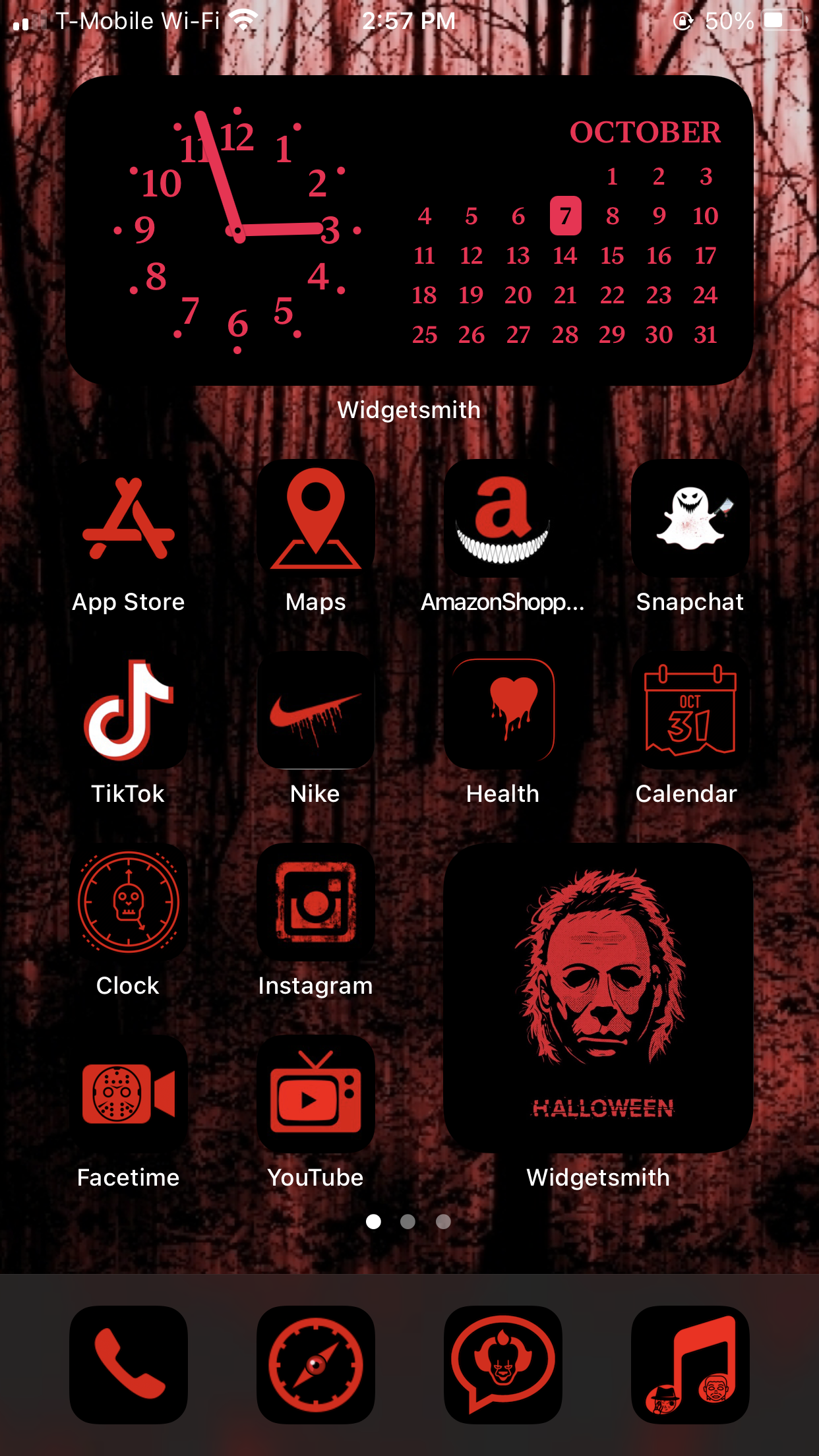 Horror iPhone App Icons Pack (iOS 14)