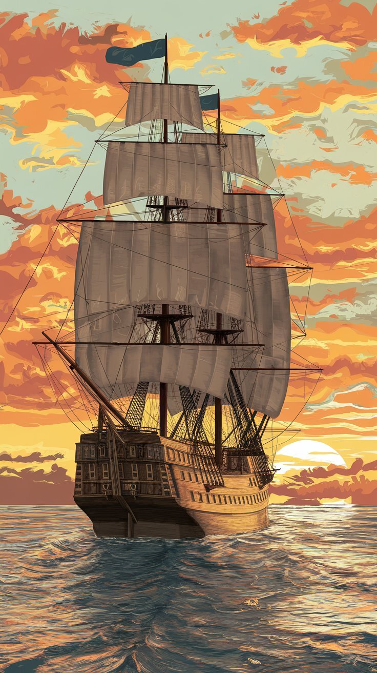 Sail into the sunset of your dreams.