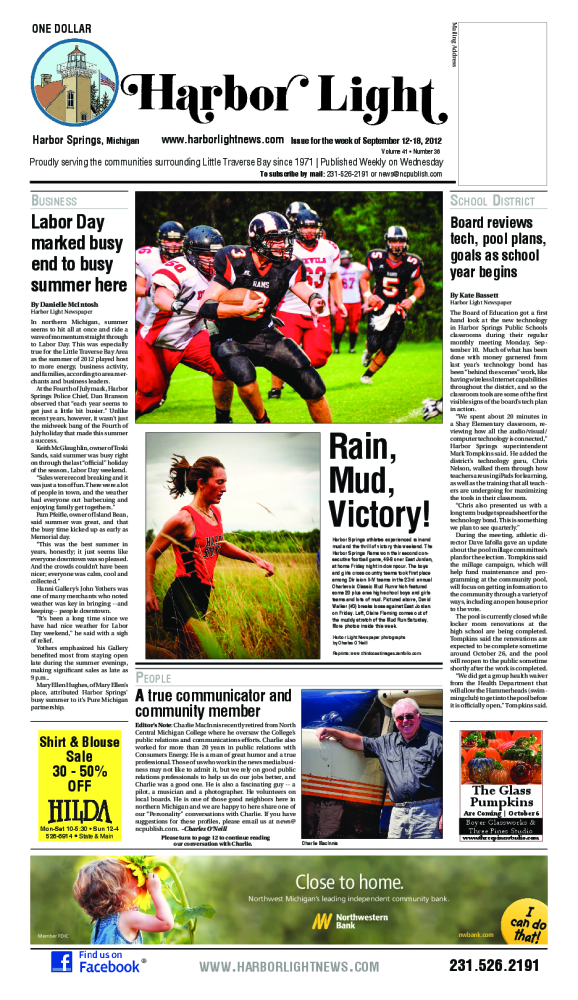 Harbor Light Newspaper, Sept. 12, 2012