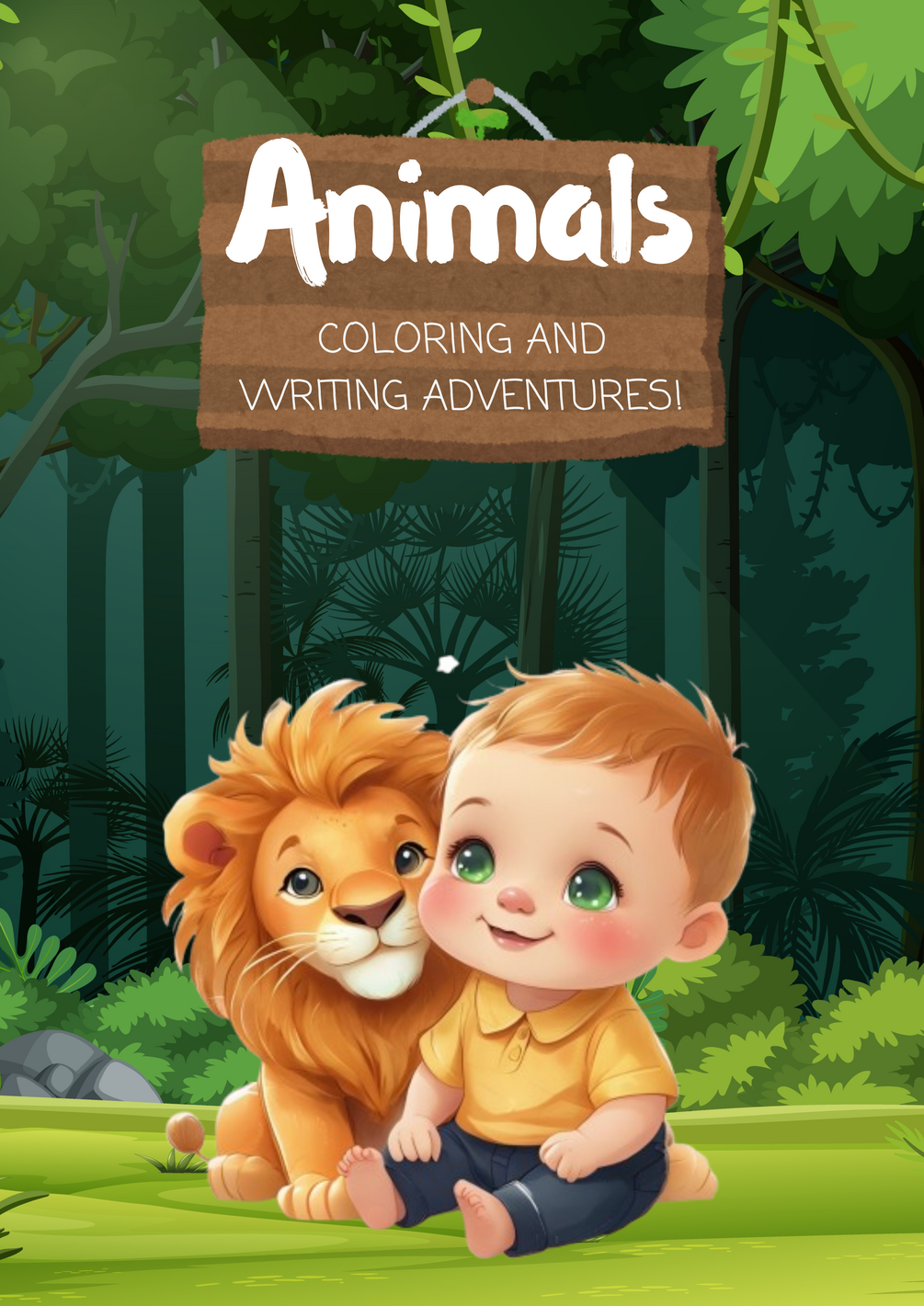 Animal ABC Adventures: Learn, Color & Write