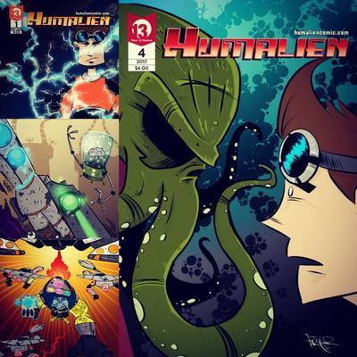 Humalien Issues 1-4 Digital Collection