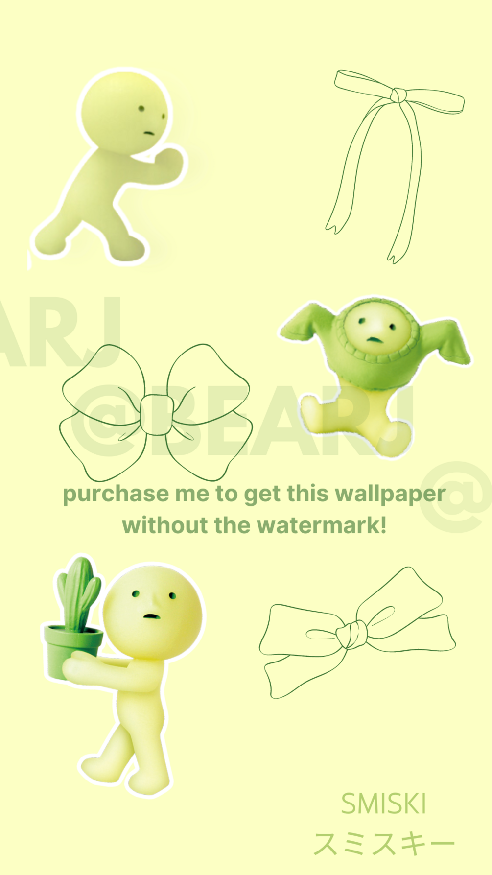 smiski wallpaper ! ☆