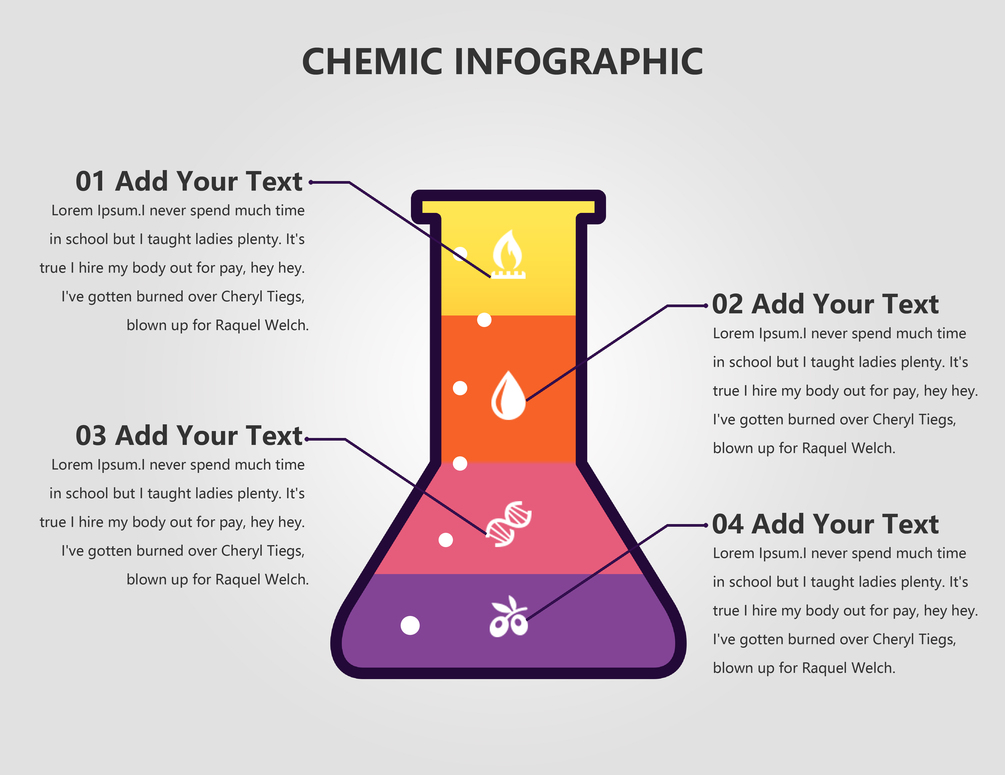 Creative Lab Infographic Template Free PSD Download