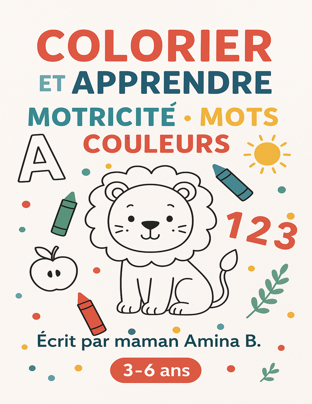 Cahier de coloriage bilingue A-Z