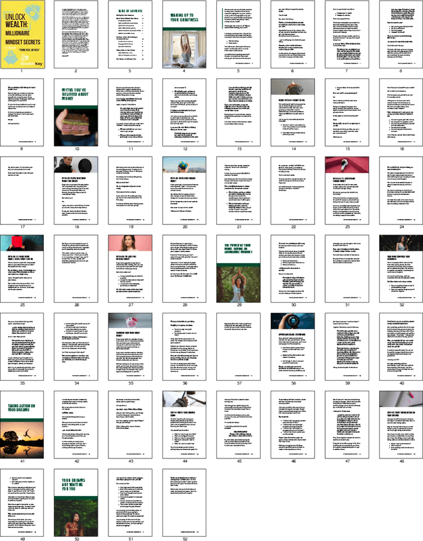 Unlock Wealth: Millionaire Mindset Secrets Bundle