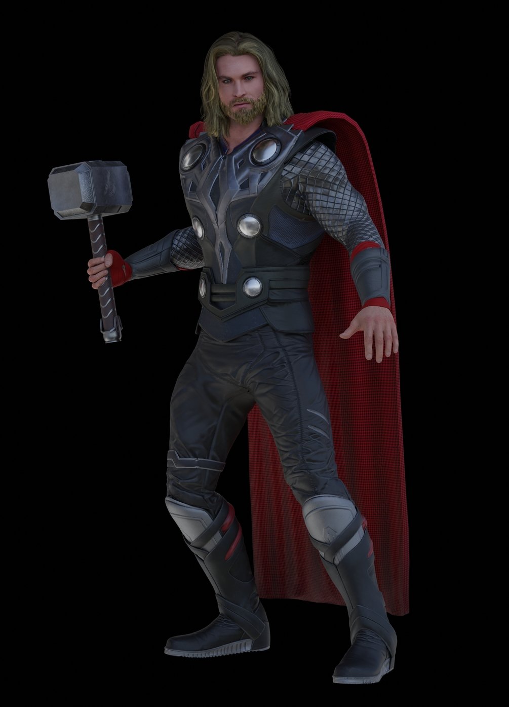 Thor Odinson from First Movie -Thor 1- 3D model