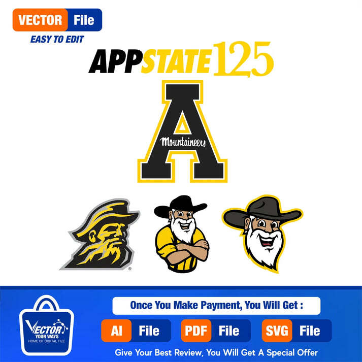 Appalachian State Mountaineers, Appalachian State Mountaineers Logo ...