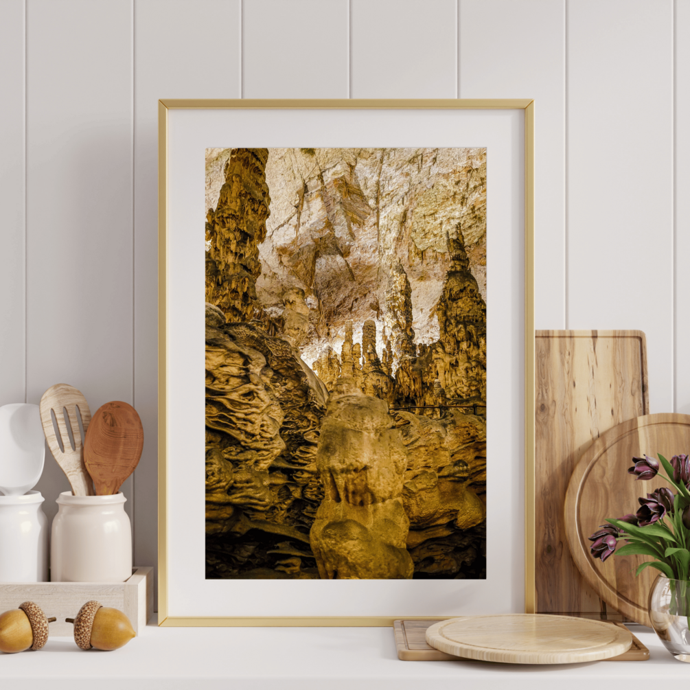 Postojna Caves in Portrait size I Travel photo prints I High-resolution ...