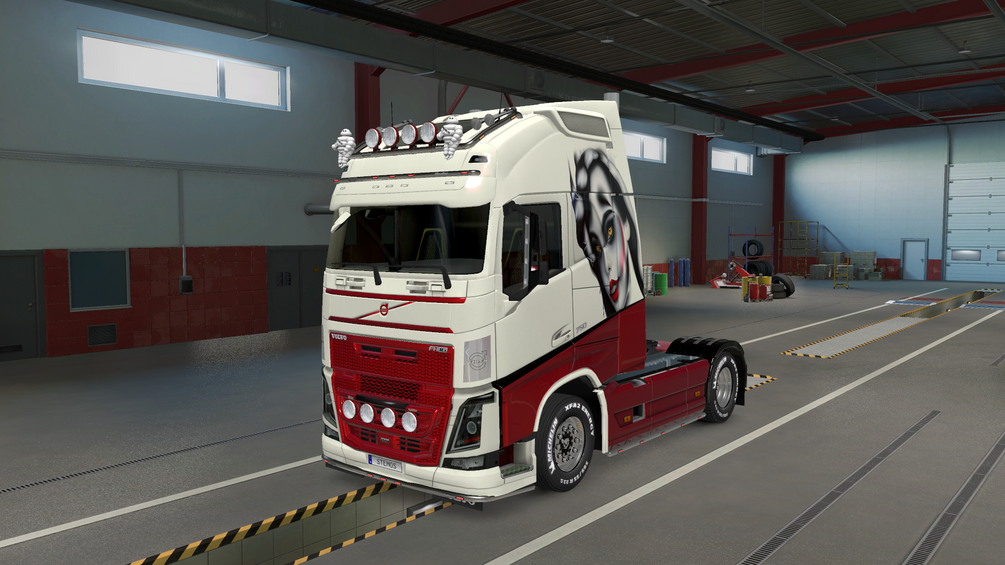 VOLVO FH Globetrotter XL - Black Snow White