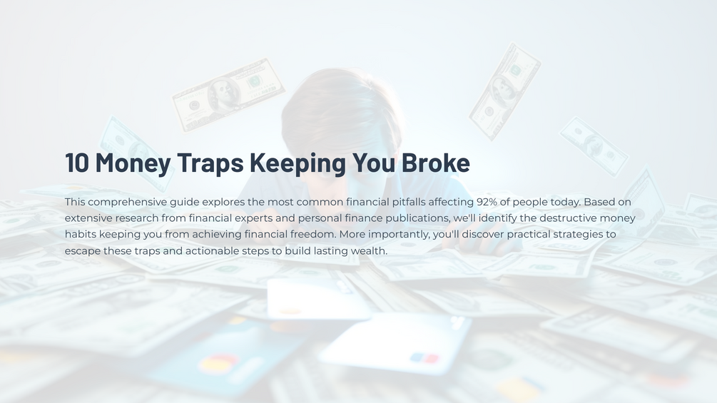 10 Money Traps Keeping You Broke