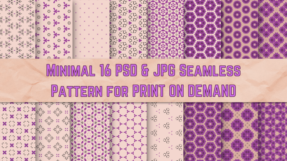 Digital Patterns for Print on Demand ( Digital Paper / Product / T ...