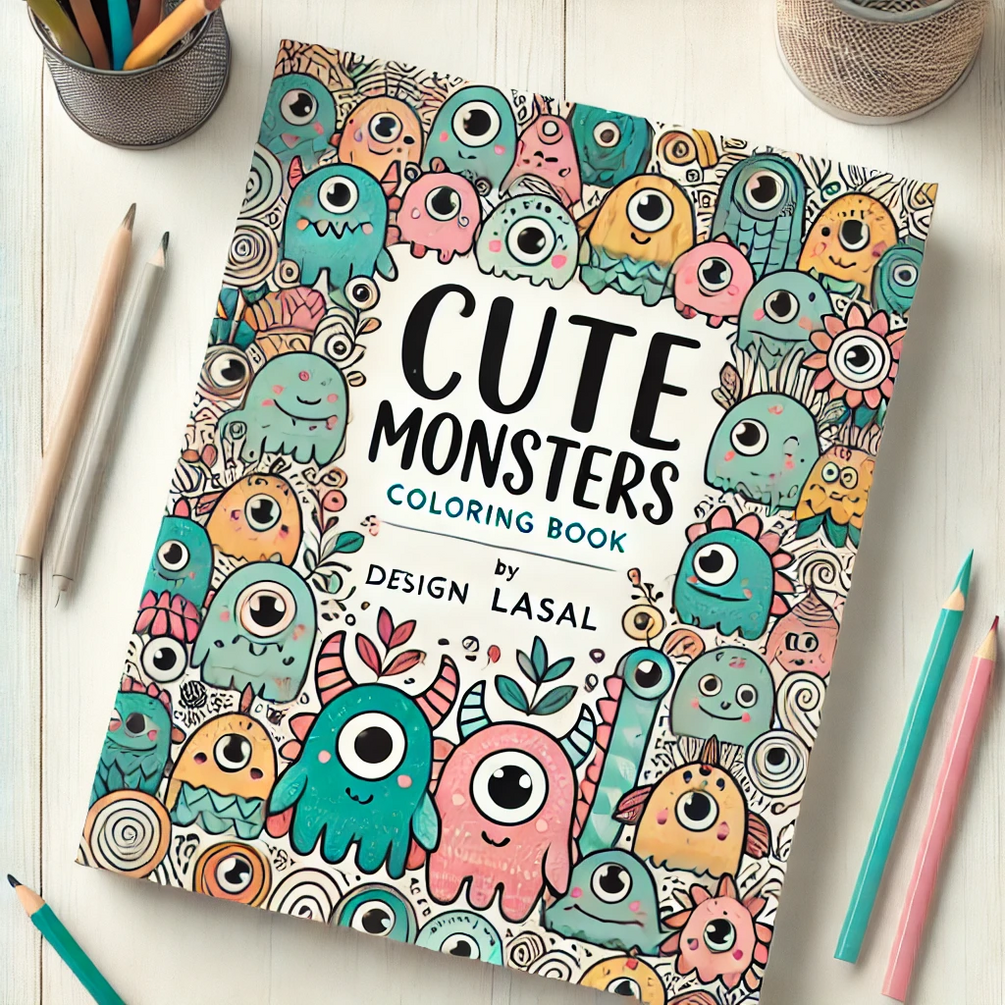 My Coloring Book _ Cute Monster