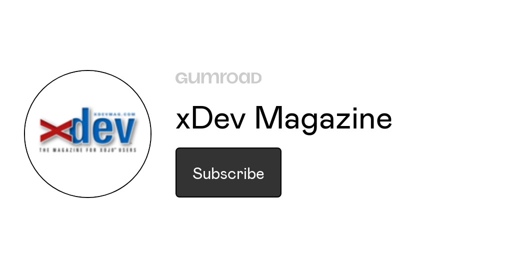 xDev Magazine