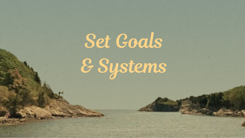Set Goals & Systems