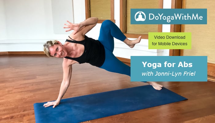 Yoga for Abs with Jonni-Lyn Friel - Mobile