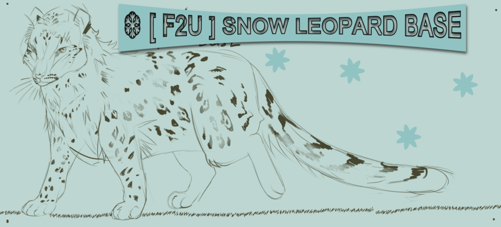 ️ F2U | Snow Leopard Base
