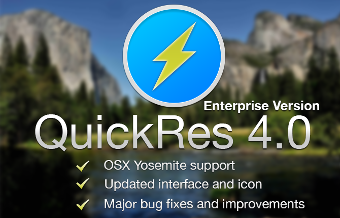 QuickRes 4.0 Enterprise Version: 10 Licenses