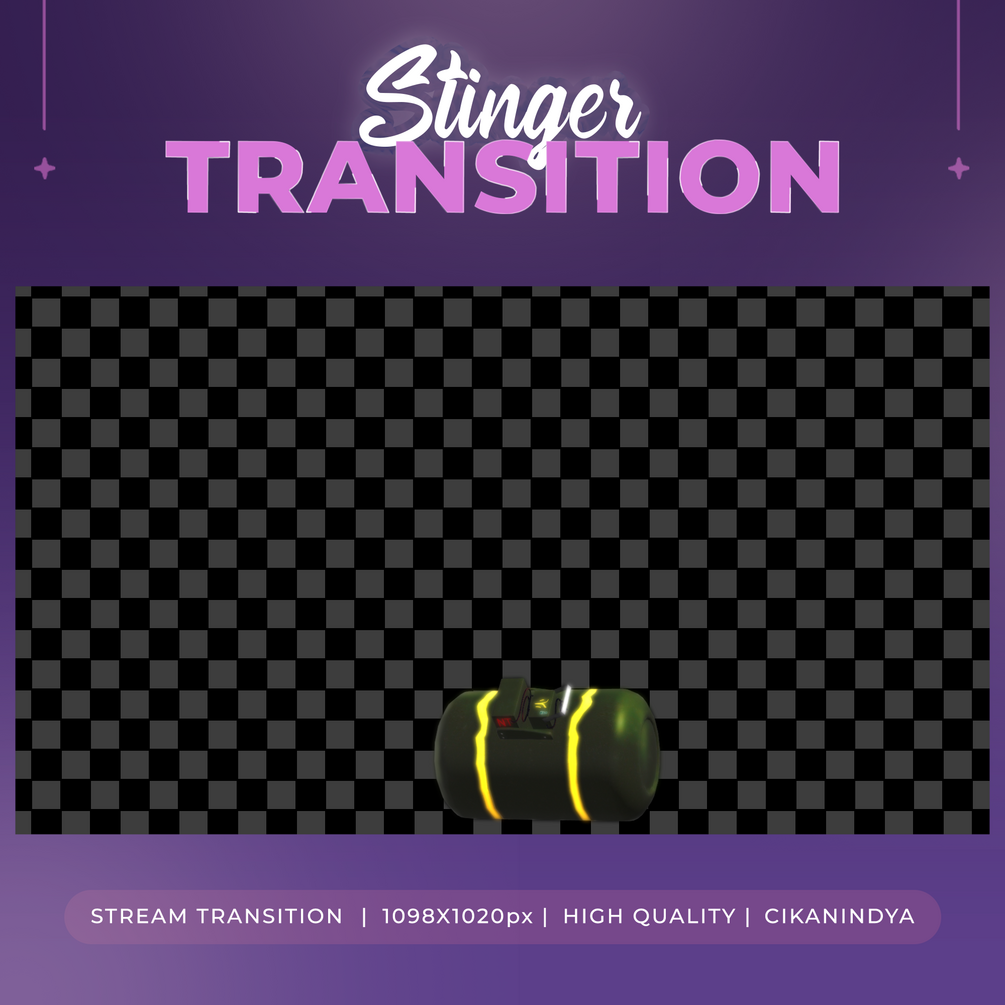Animated Stinger Transition Bomb Countdown | Timed Explosion Effect for ...