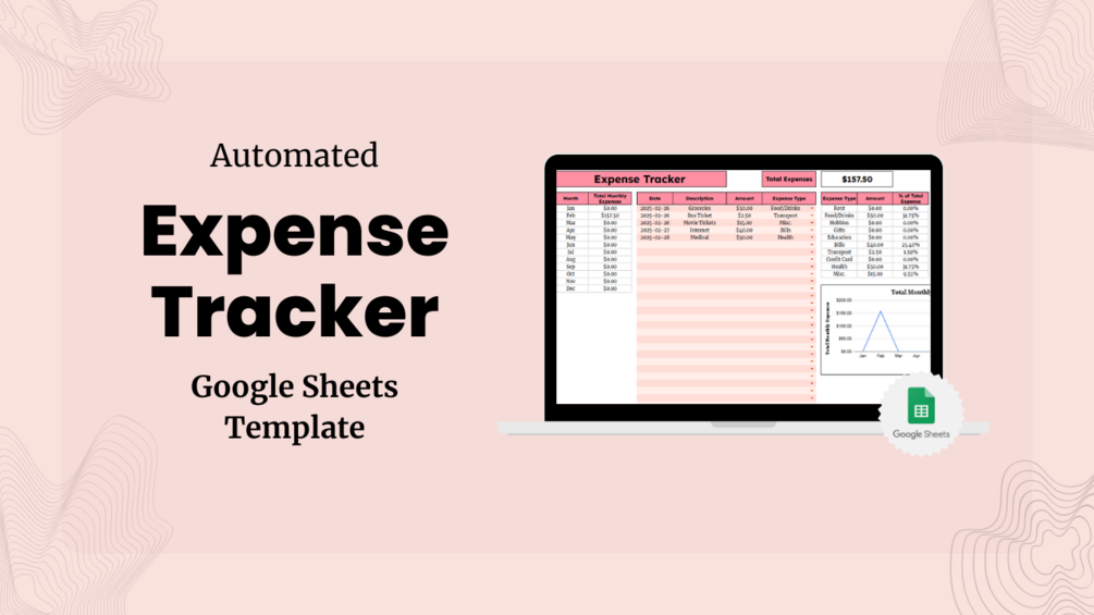 Google Sheets Expense Tracker | Simple & Effective Budgeting Tool