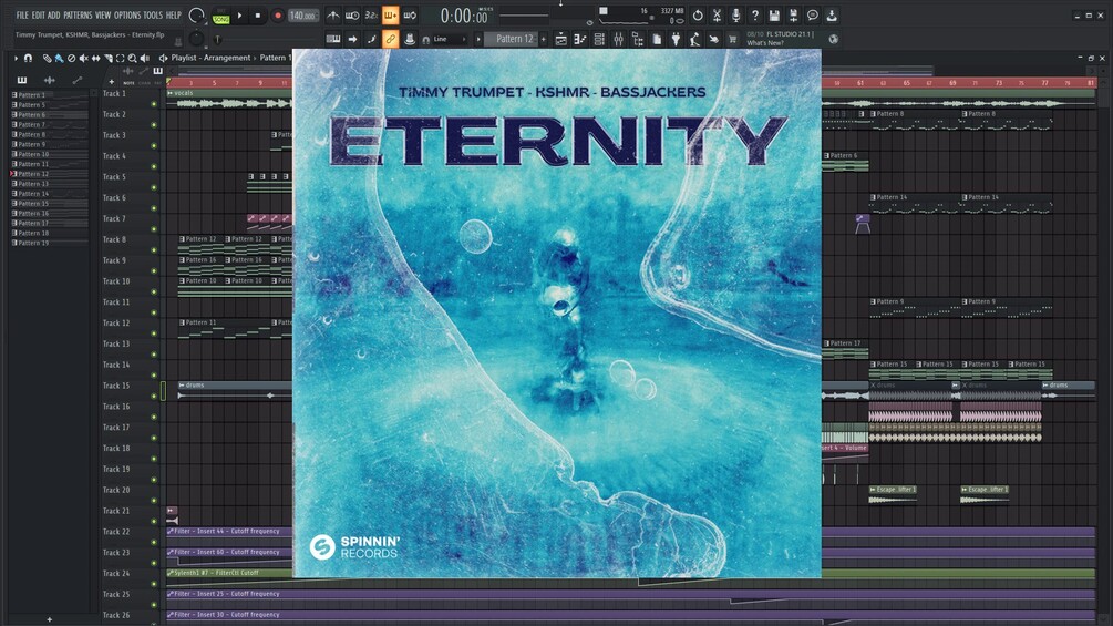 Timmy Trumpet, KSHMR, Bassjackers - Eternity [FLP Project]