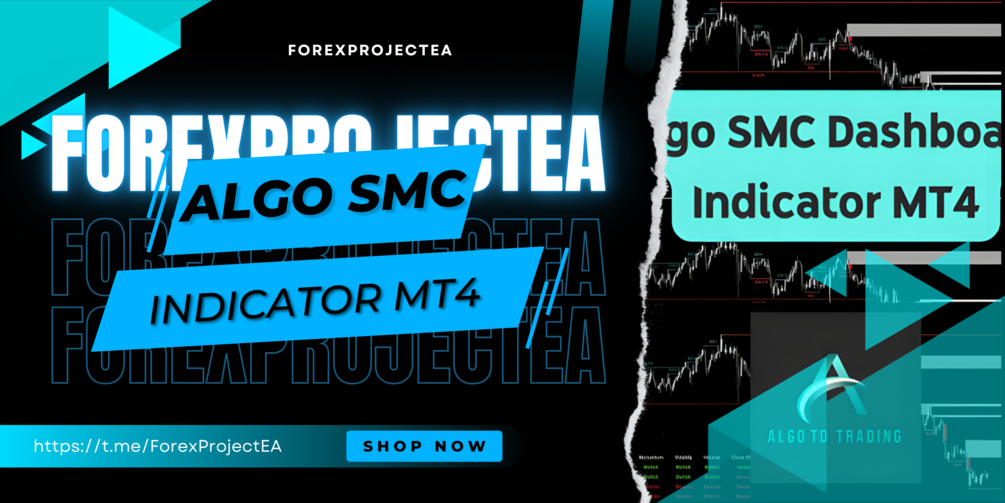 Algo SMC Dashboard Indicator MT4 v5.2