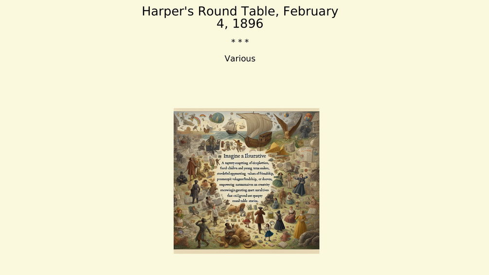 Harper's Round Table, February 4, 1896