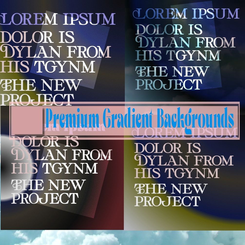 20 Premium Gradient Background