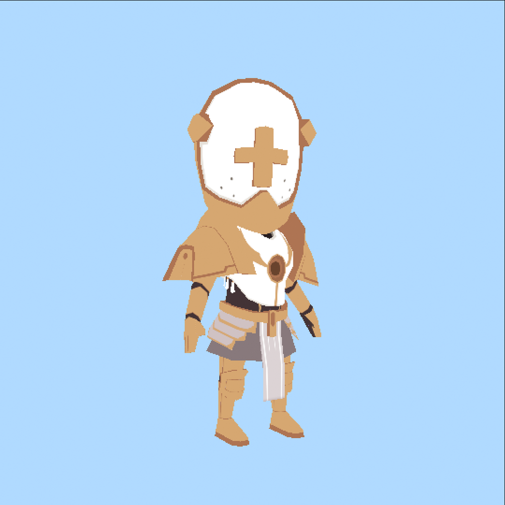 Chibi Gabriel 3D Model