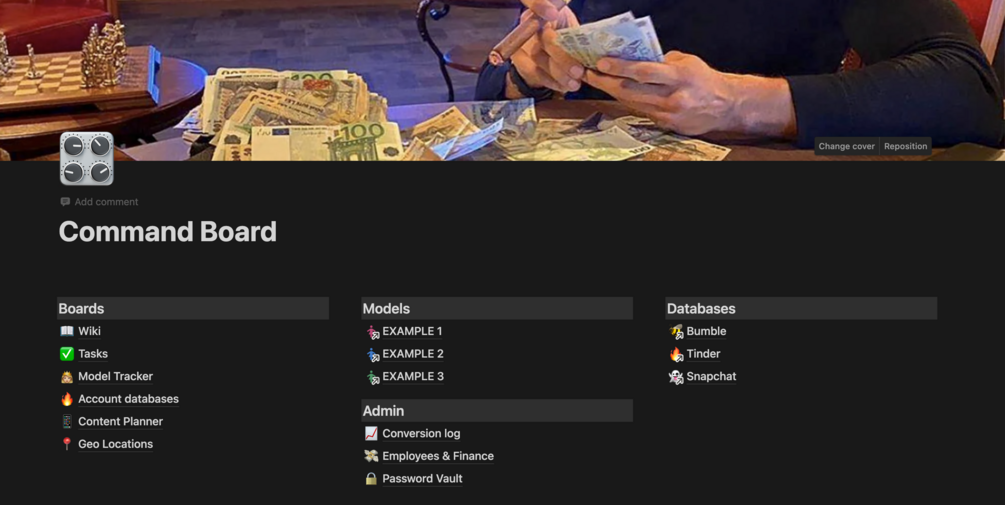 The OF Agency Command Centre