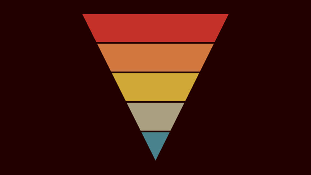 Retro Sunset Triangle
