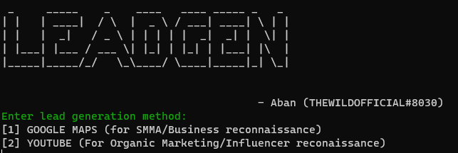 LeadGen - SMMA/Youtube Organic Lead Generation Automation Script