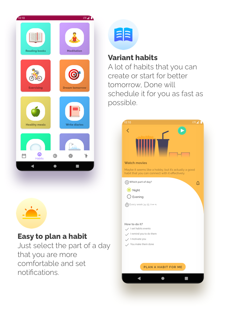 Done | Smart scheduler & calendar
