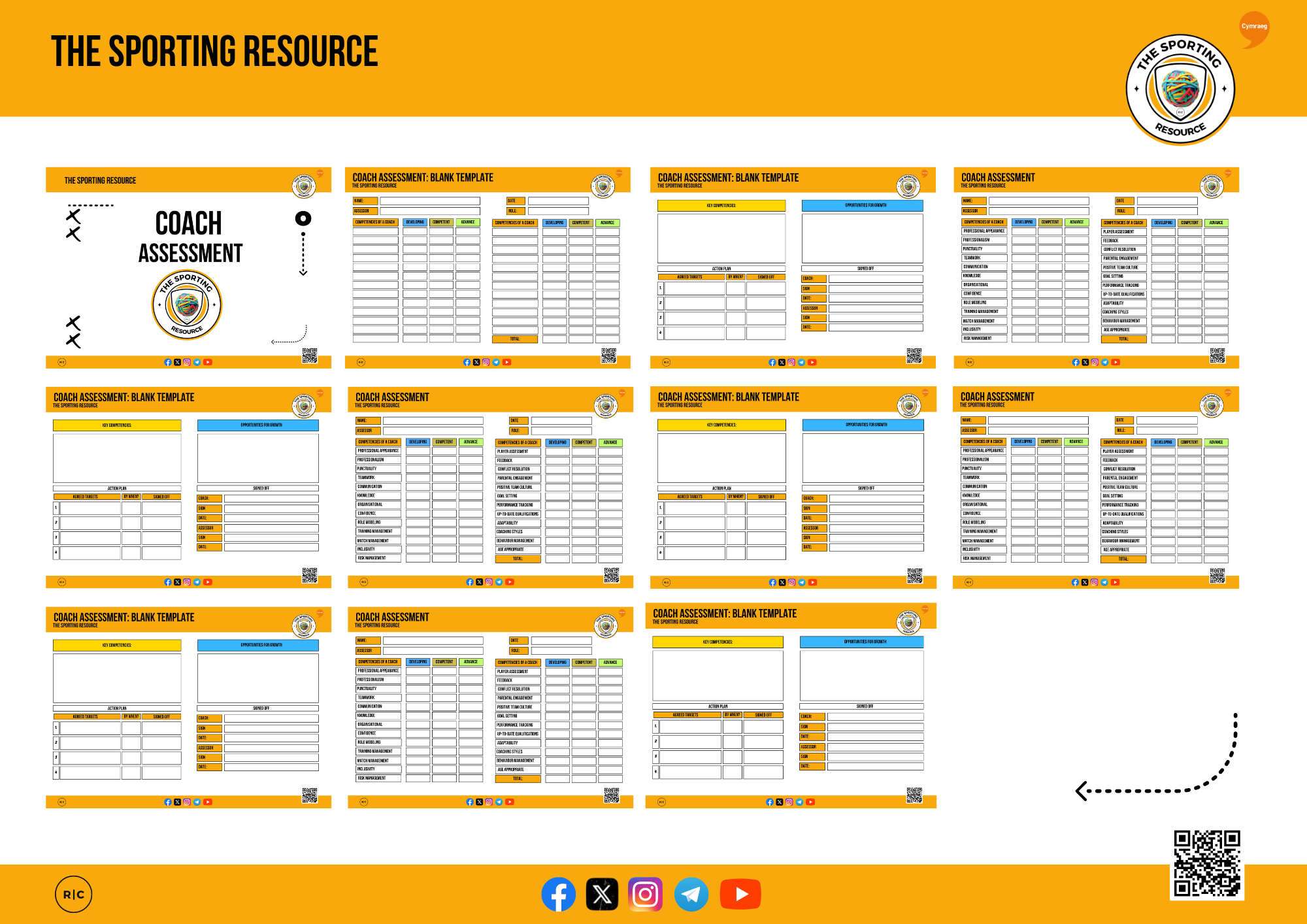 Coach Assessment: Templates