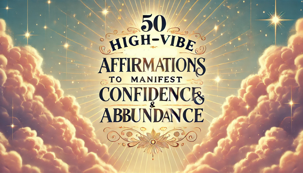 50 High-Vibration Affirmations