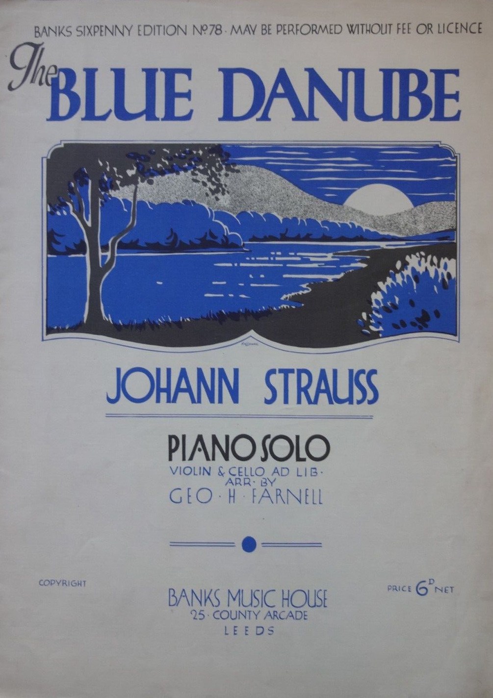 Strauss - Sul bel danubio Blu Op.314