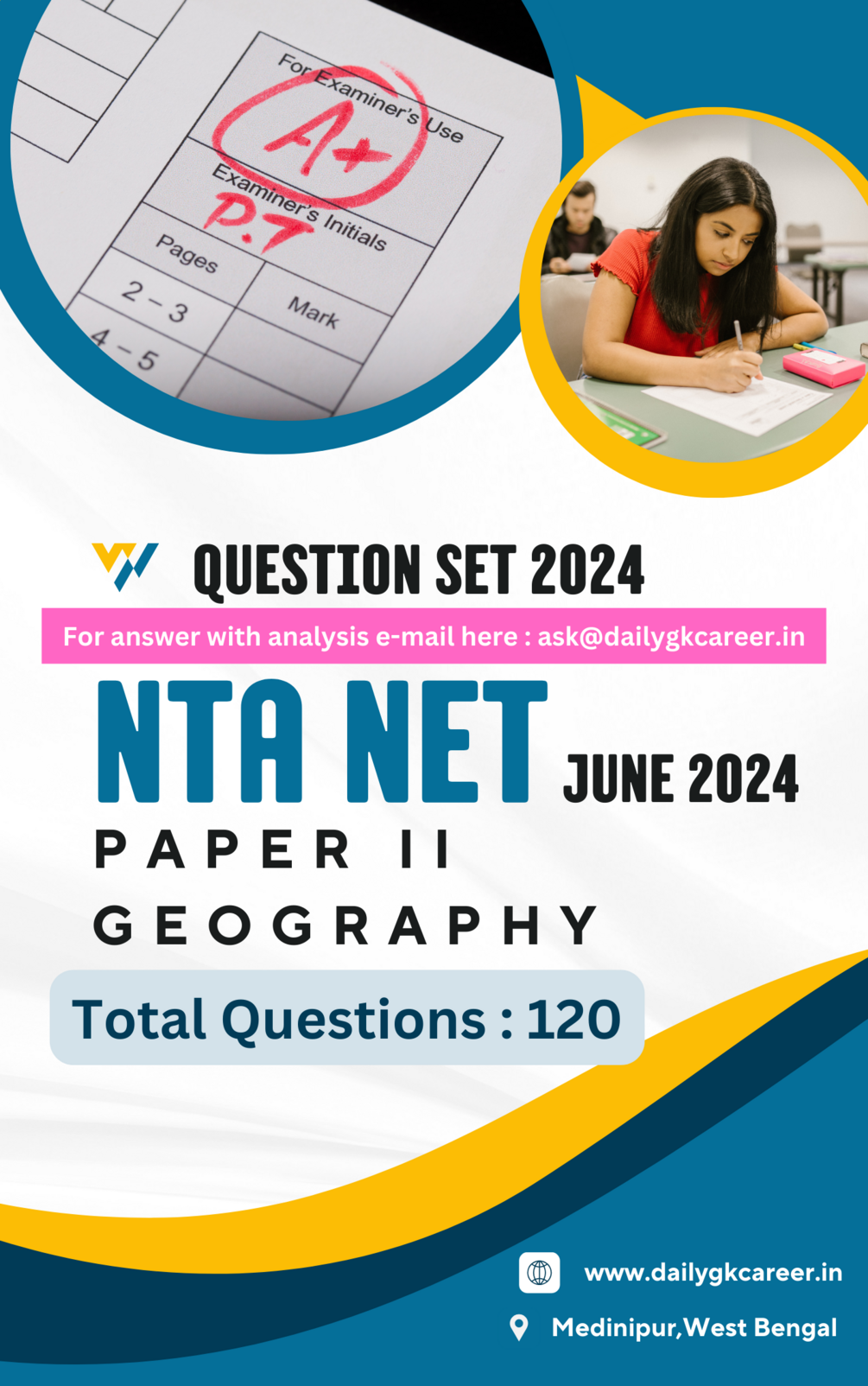 NTA NET Paper II Geography Question Set June 2024