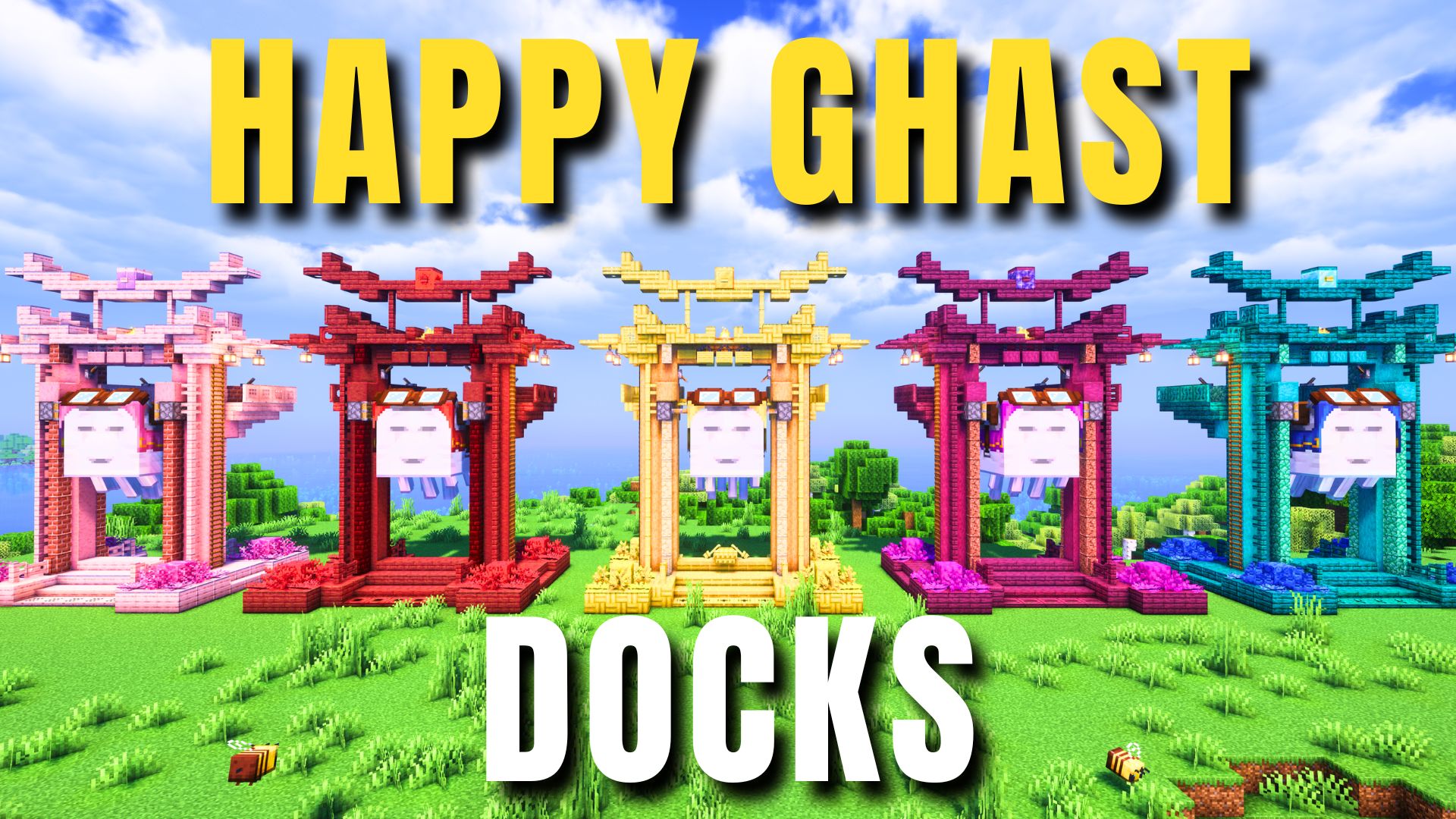 Minecraft Happy Ghast Docking Station Tutorial - Linard