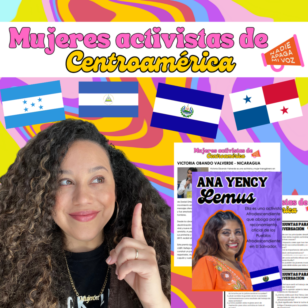 Mujeres activistas de Centroamérica