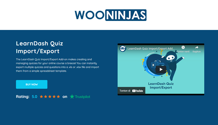 LearnDash Quiz Import/Export Plugin v3.8.4
