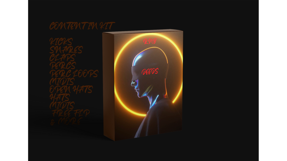 RNB DRUMKIT & MIDI PACK 2021 + LOOP KIT + FLP