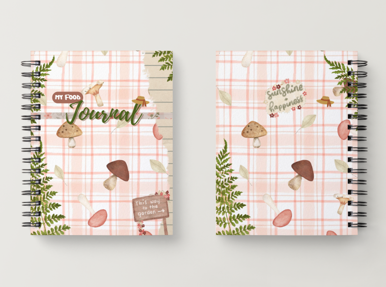 Cottagecore Themed Journal Cover