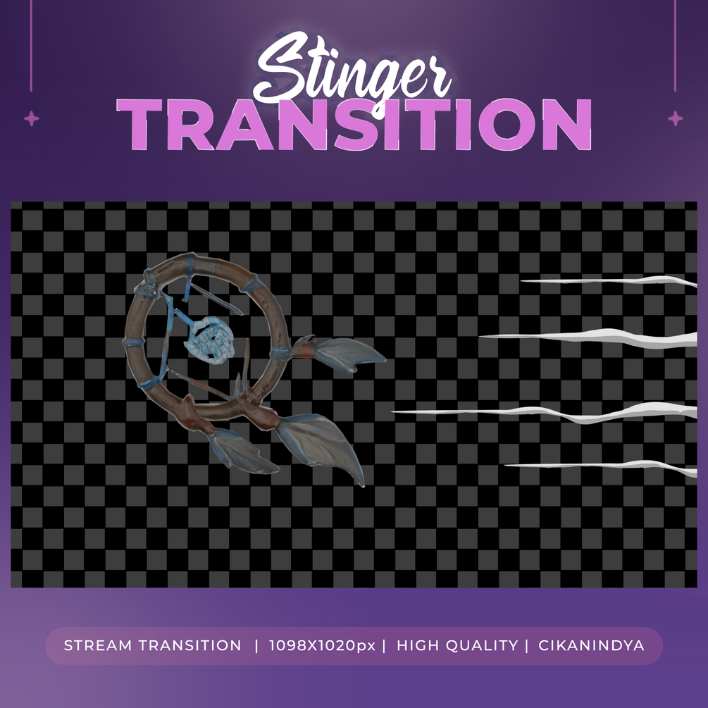 Animated Stinger Transition Dreamcatcher Spirit | Soft & Ethereal ...