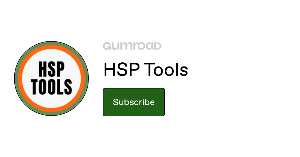 HSP Tools