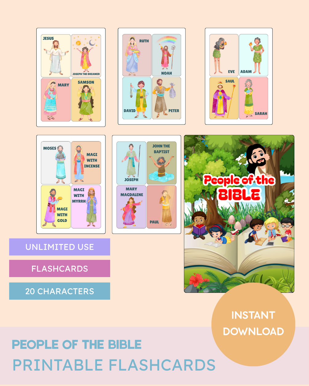HeArtandScriptures- People of the Bible