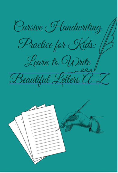 Busy Book Cursive Handwriting Practice for Kids