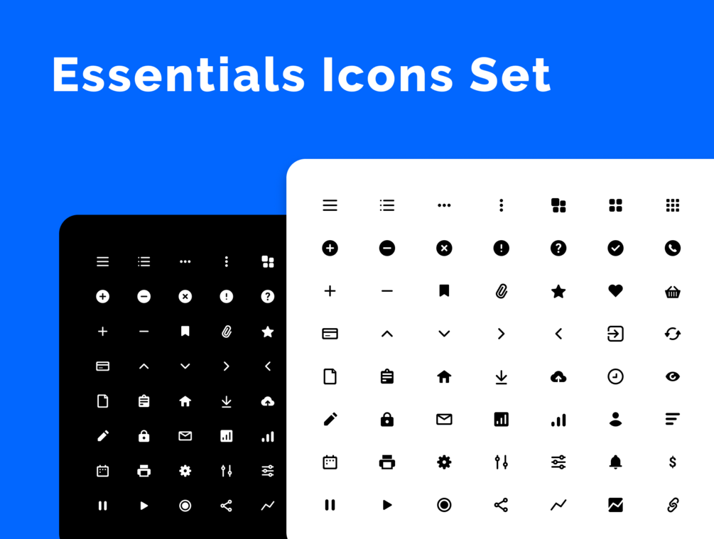 Essentials Icons Set