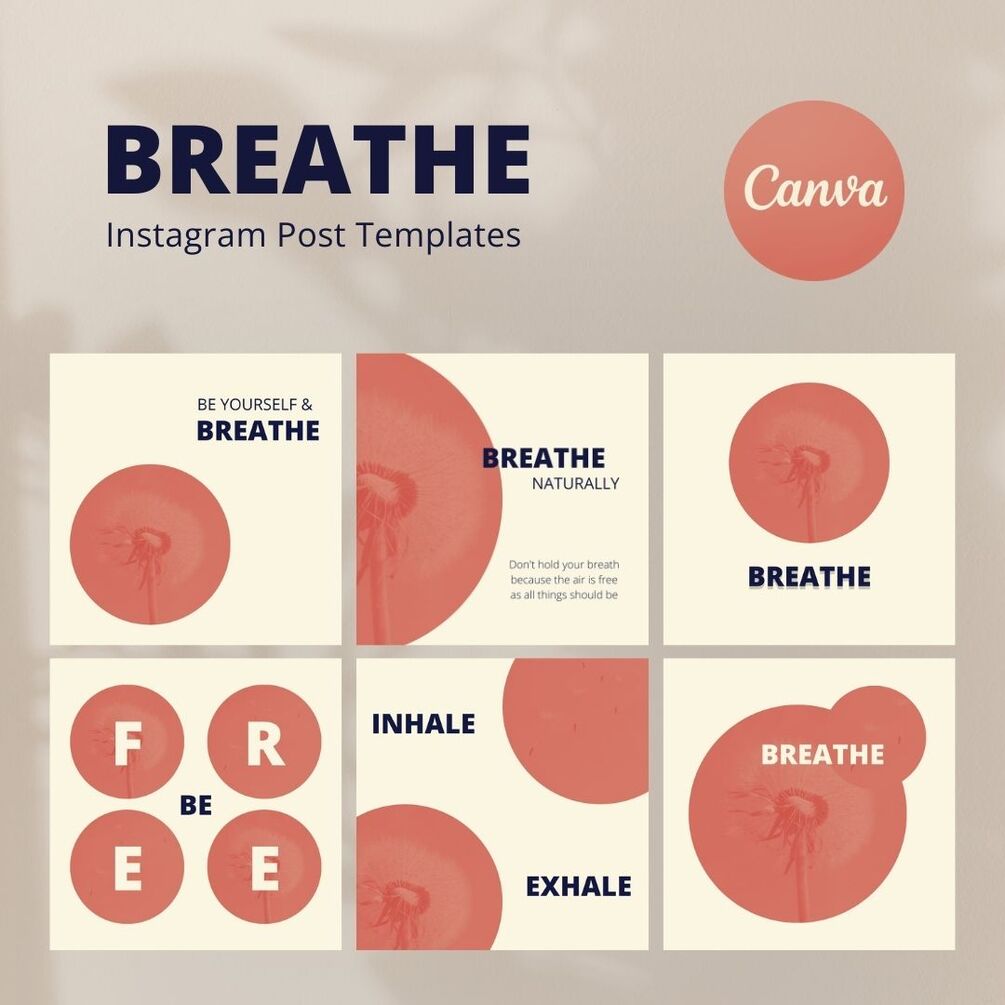 Breathe – Instagram Post Template
