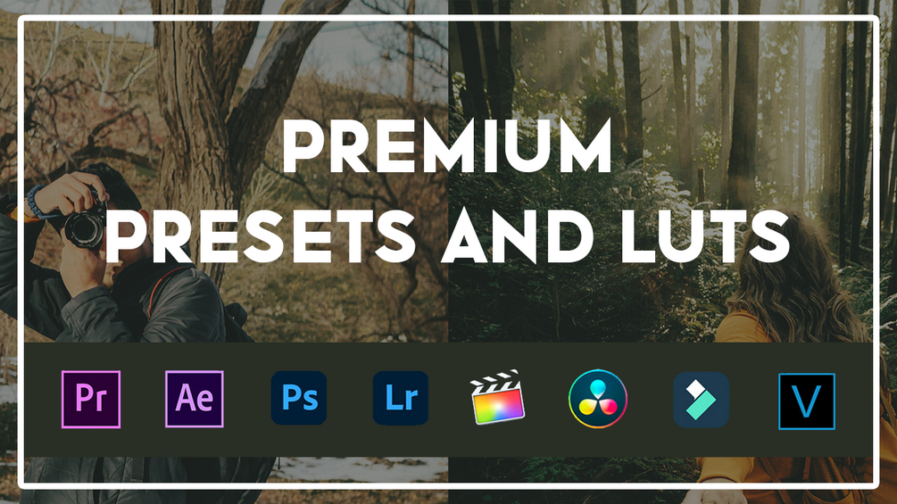 49 Premium Presets and LUTS