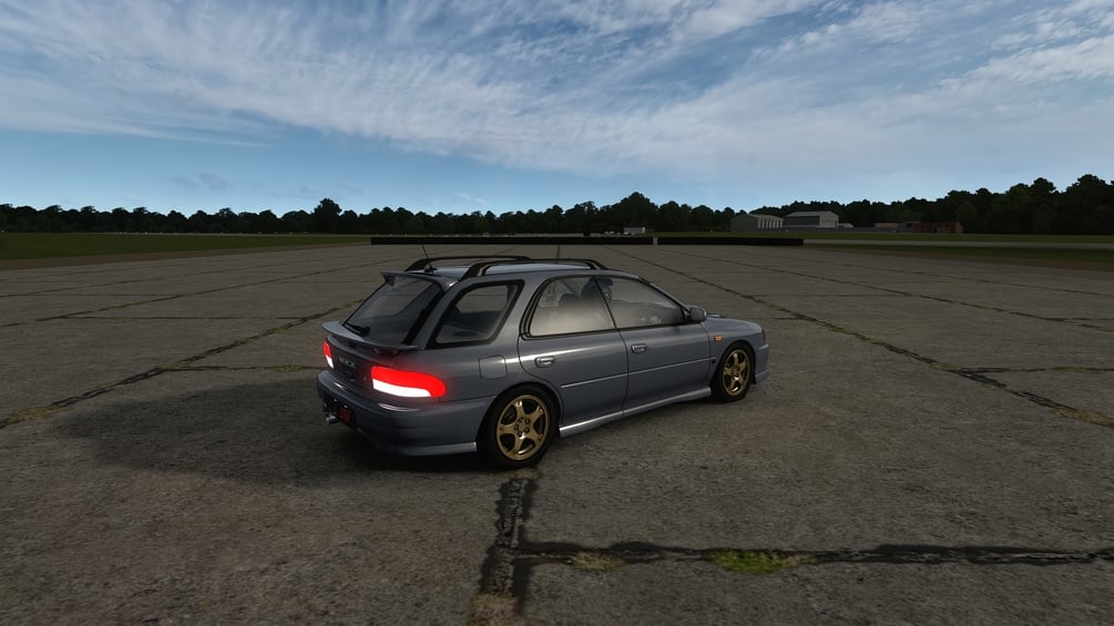 Subaru Impreza WRX STi GF8 Wagon Retro Rides Assetto Corsa