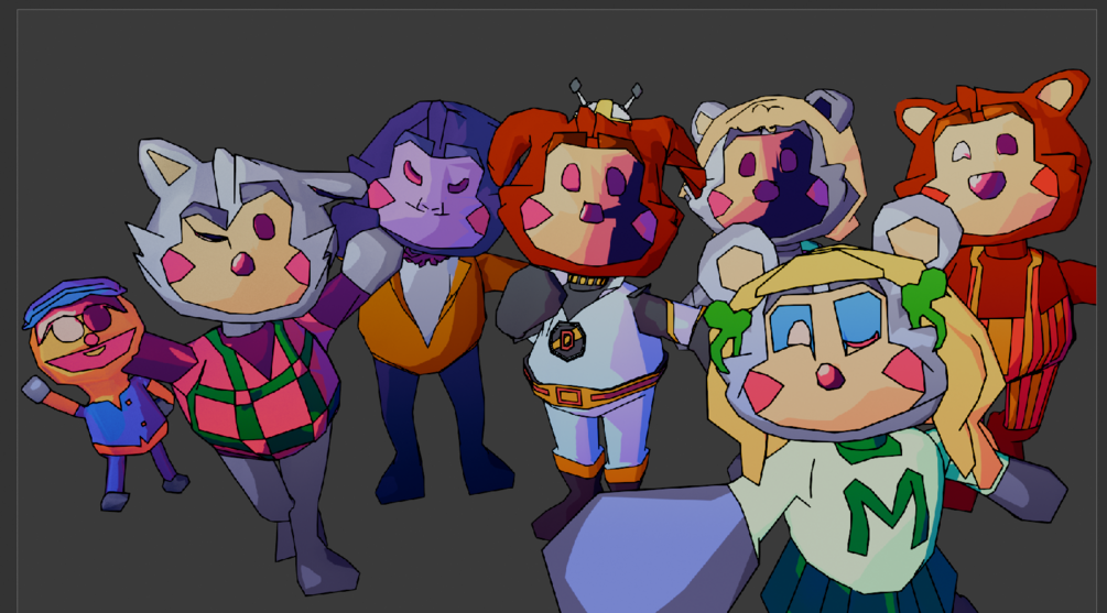 rockafire explosion chibis